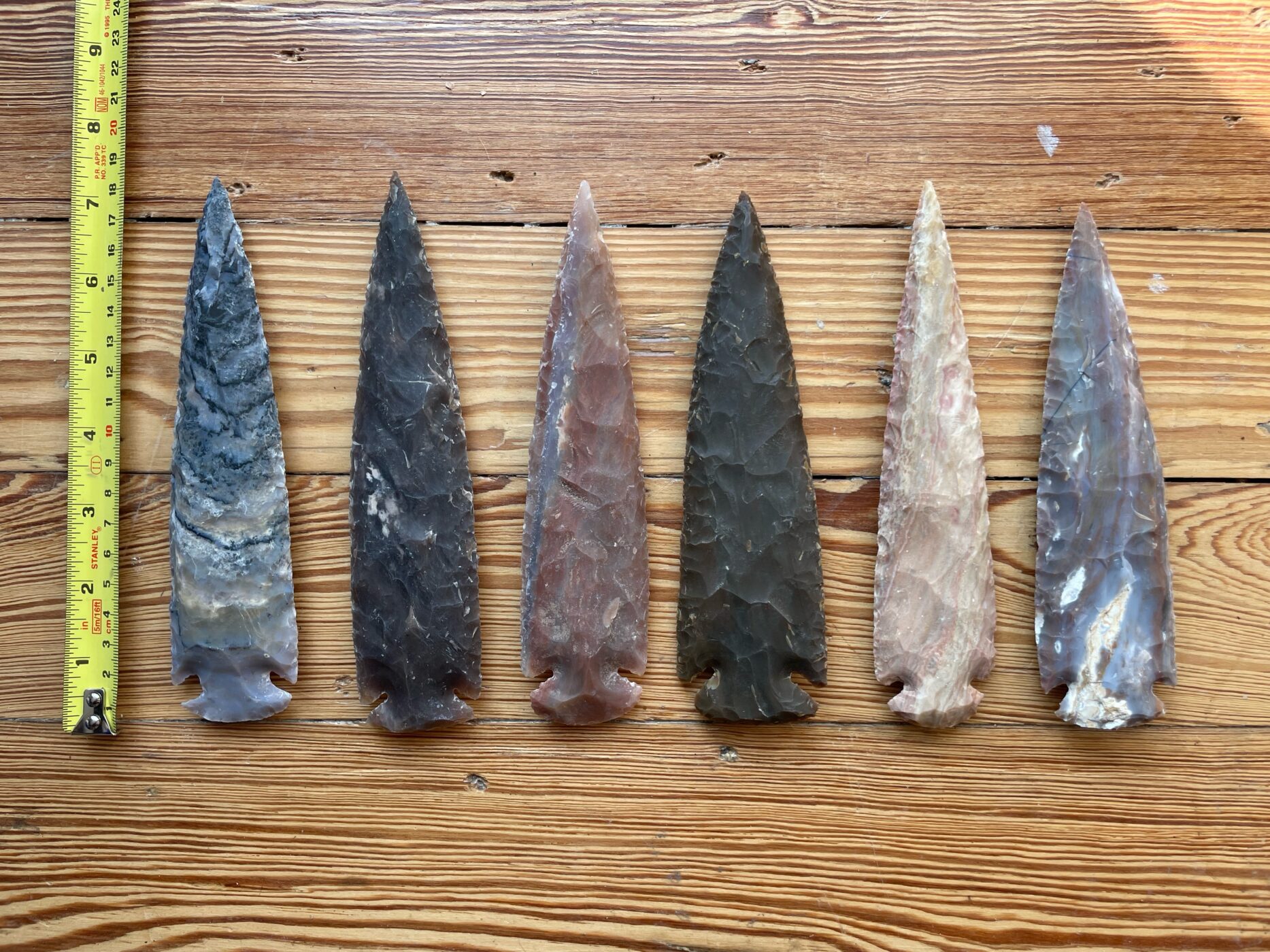 7 inch Stone Spear Head - The Last Tuesday Society