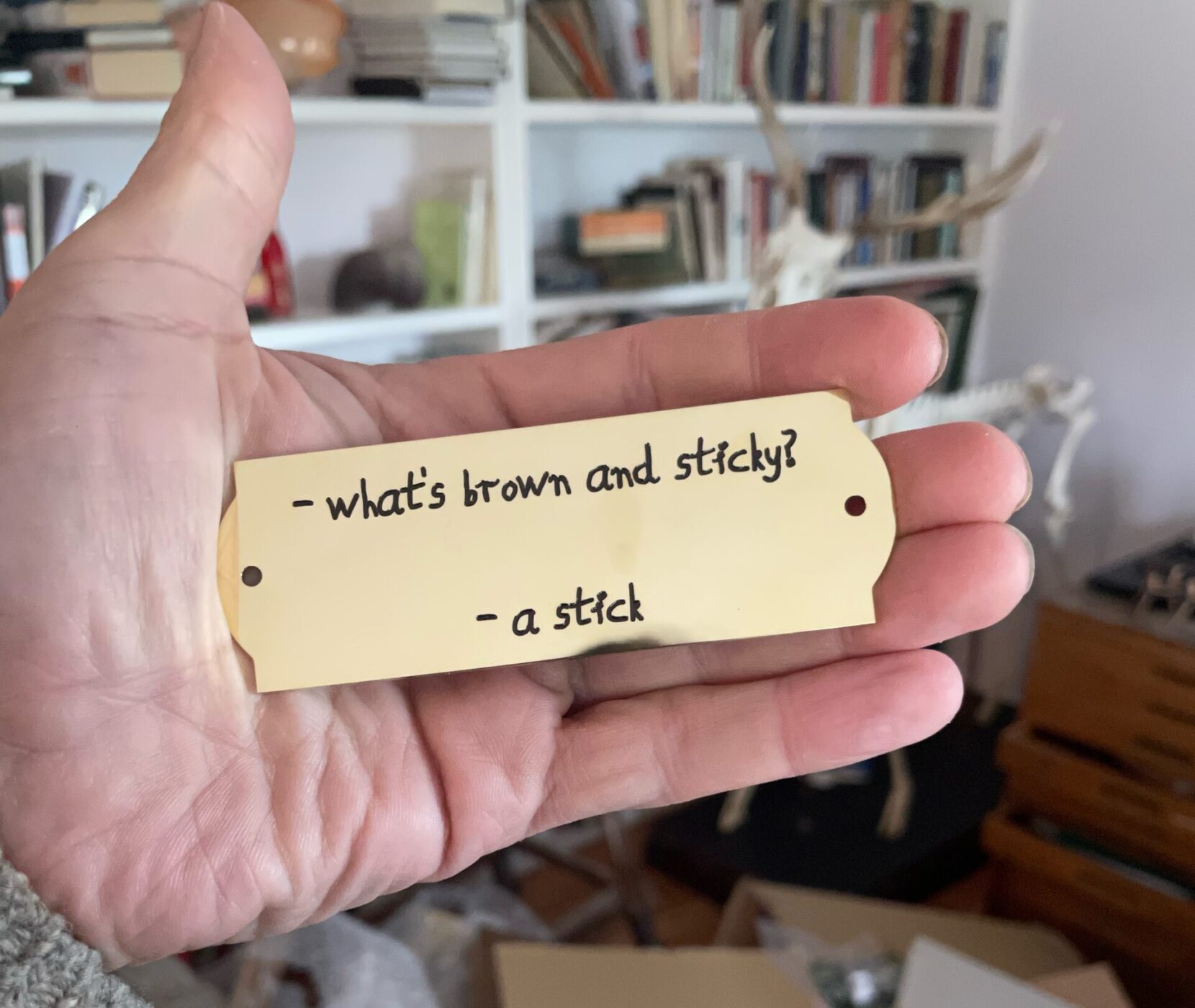 "What's Brown and Sticky?" Signed Limited Edition Plaque - The Last ...