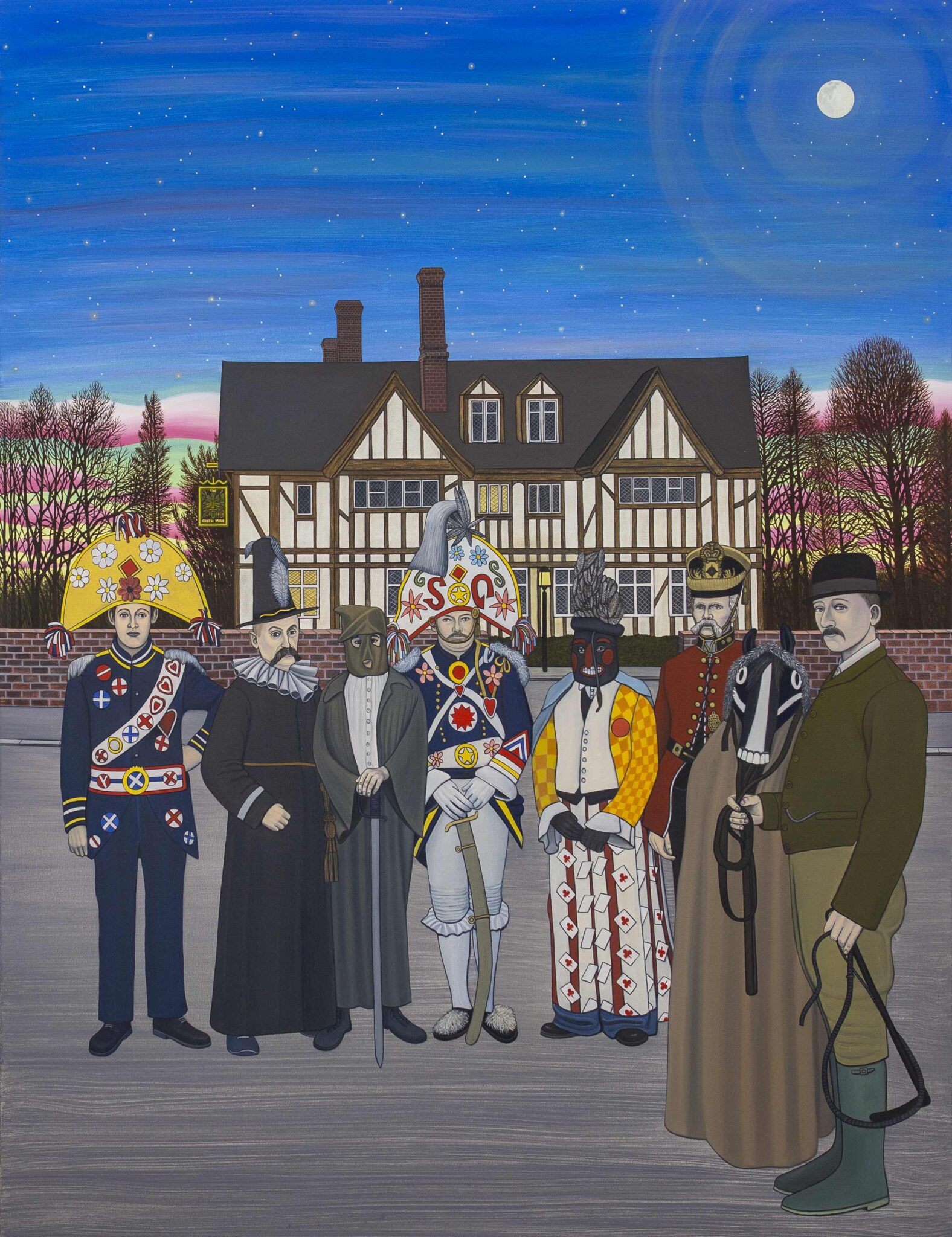 Ben Edge's British Folk Paintings - The Last Tuesday Society
