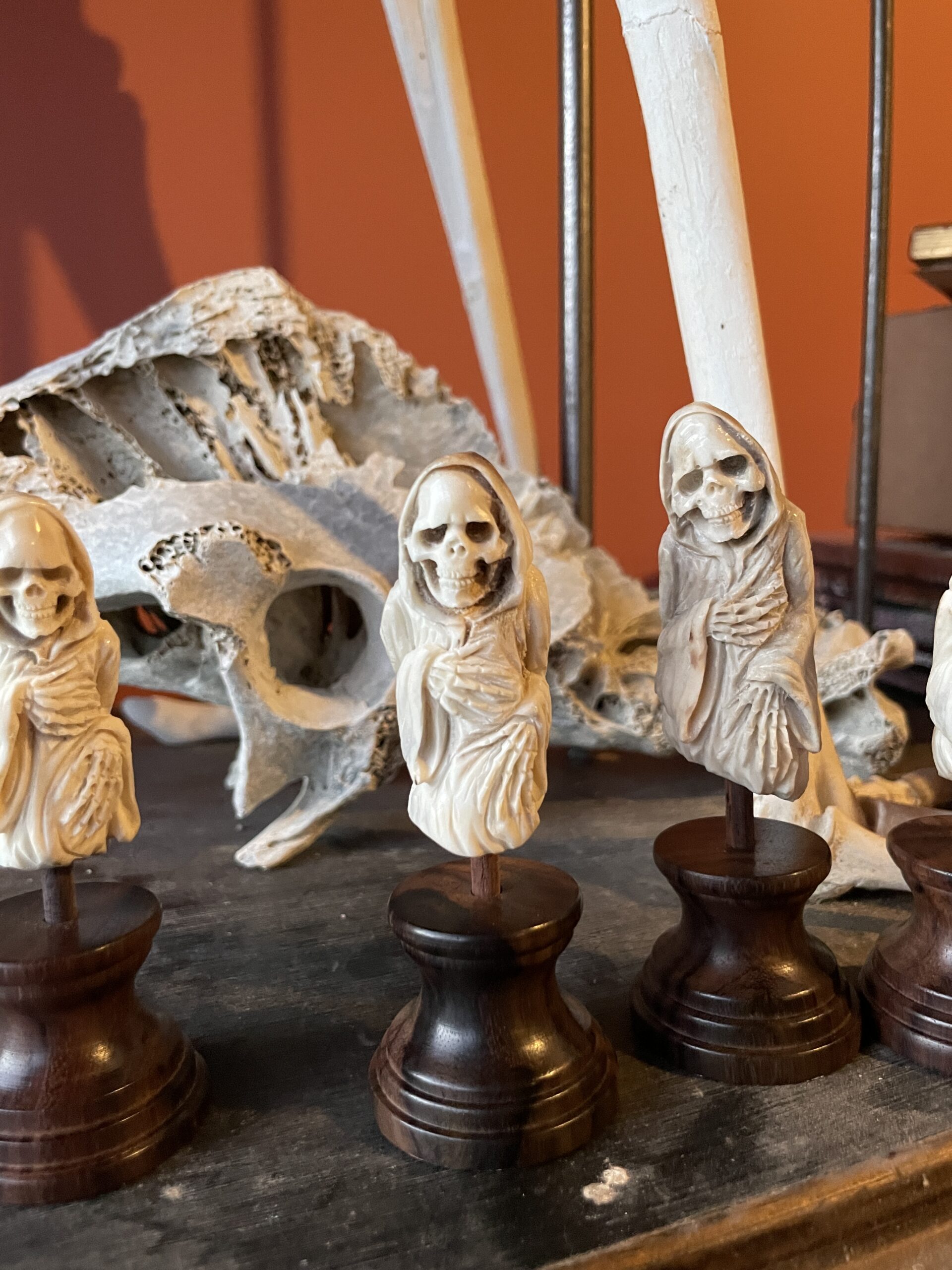 Deer Antler Carving of Death - The Last Tuesday Society