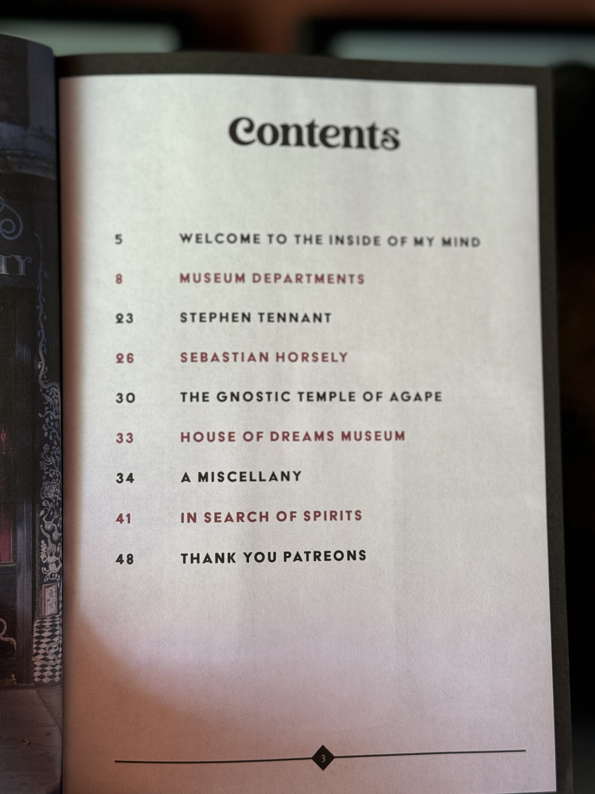 Signed Museum Guide Book 2024 - The Last Tuesday Society